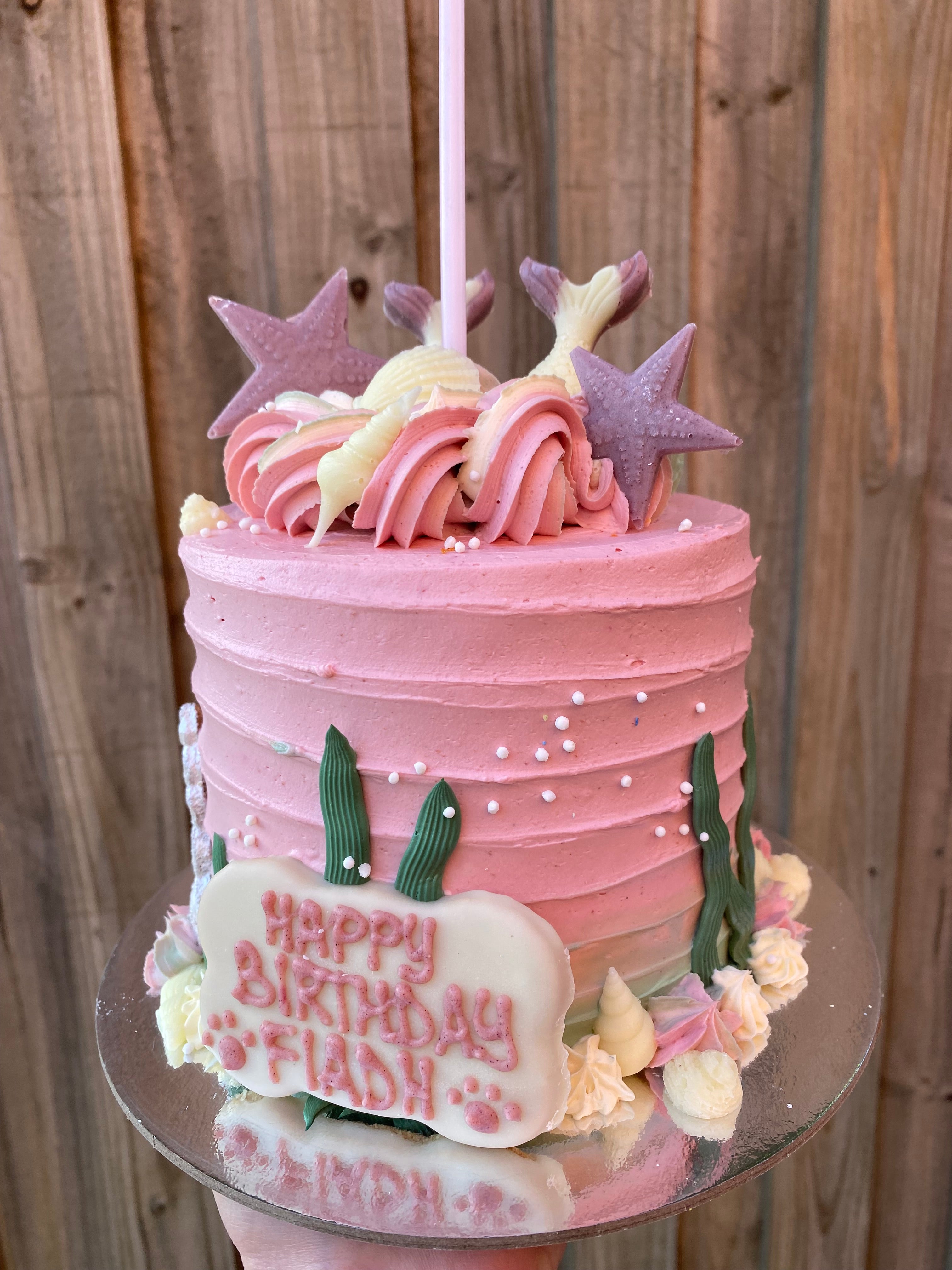 Under The Sea Dog Cake – Willow's Pantry
