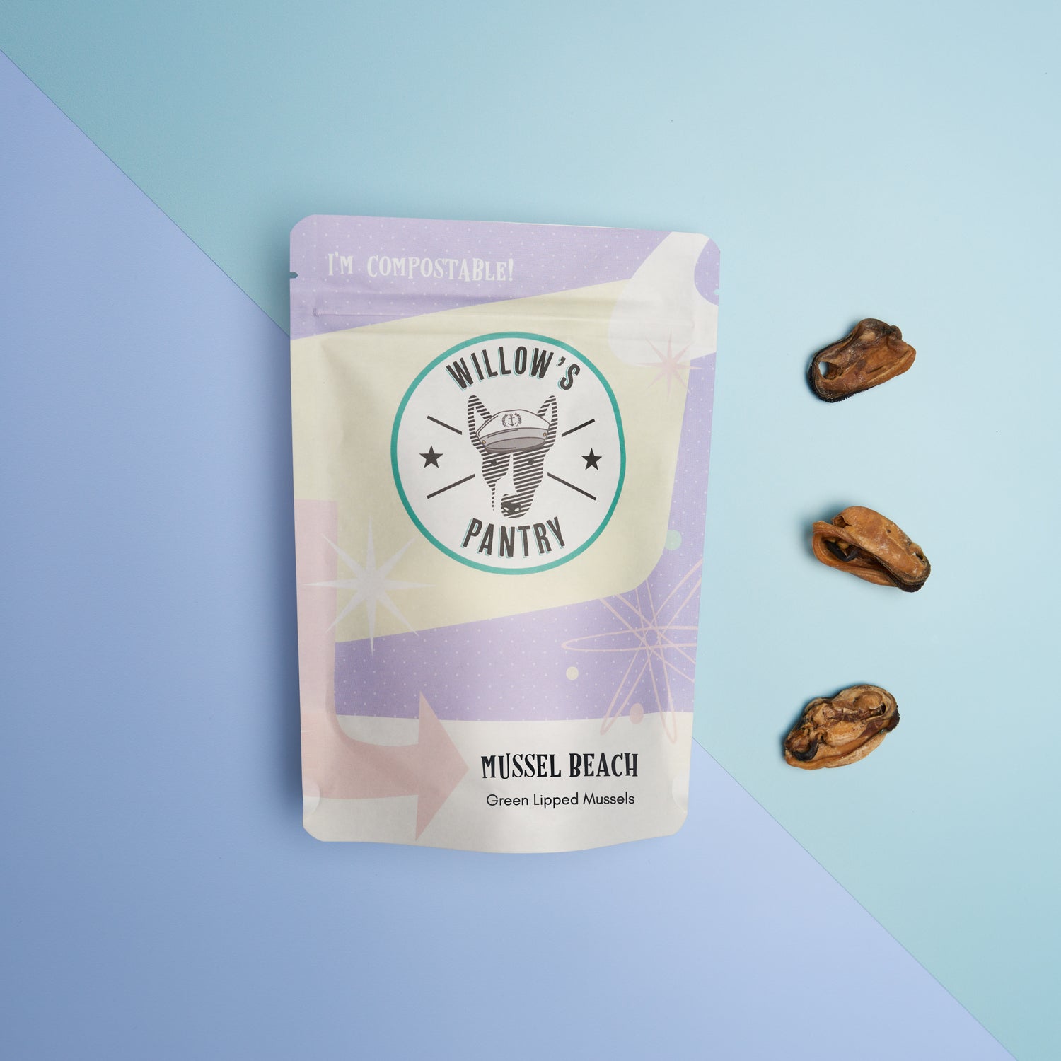 Mussel Beach - NZ Green Lipped Mussels 100g – Willow's Pantry